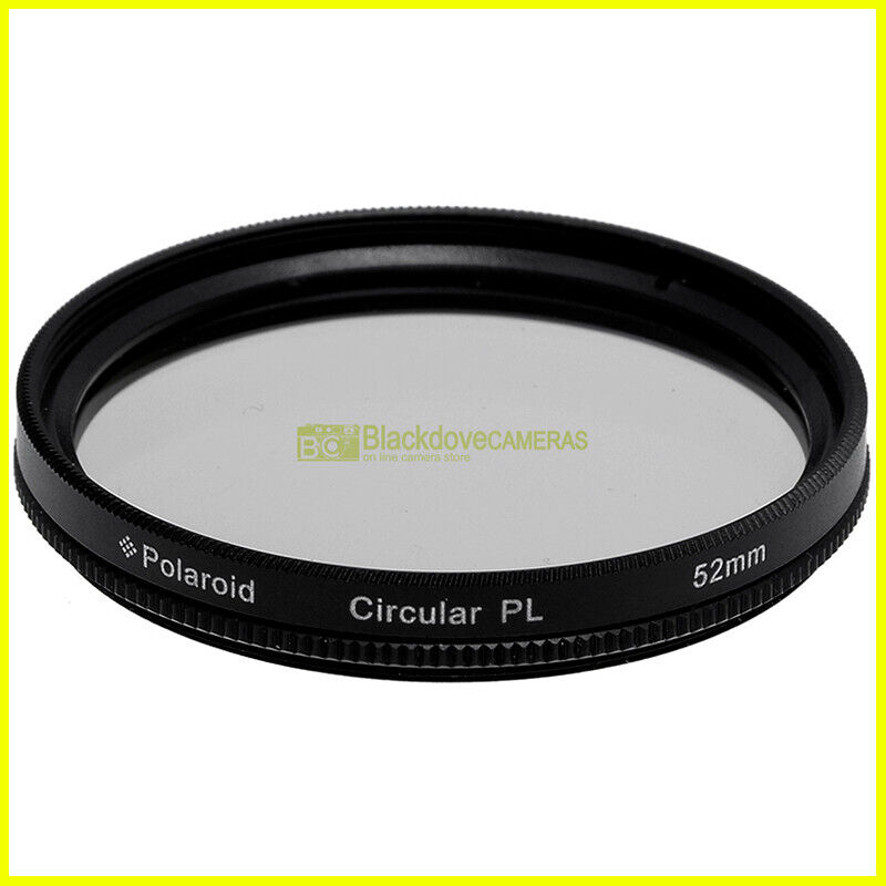 52mm Filtro polarizzatore Polaroid per obiettivi con vite M52 ...