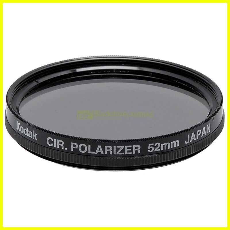 52mm Filtro polarizzatore Kodak per obiettivi con vite M52 Polarizing ...
